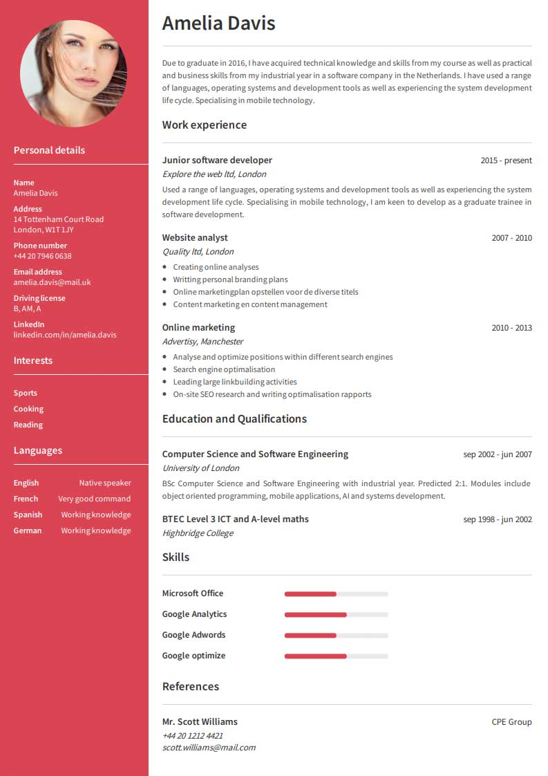 Professzionális önéletrajz készítő - CVmaker.hu